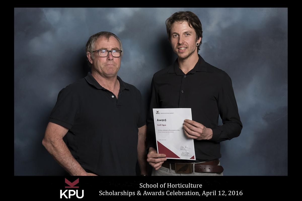 Wesley Hawley Memorial Award - Hort Education