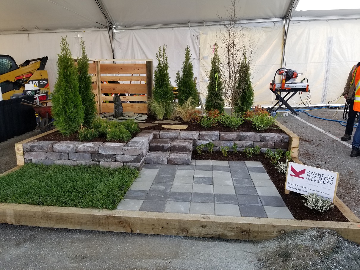 Skills Canada BC 2018 Landscape Gardening Competition Gold Medal ...