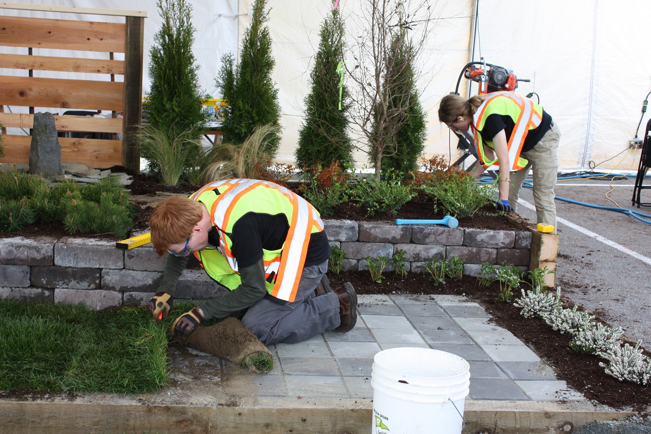 Skills Canada BC 2018 Landscape Gardening Competition Gold Medal ...